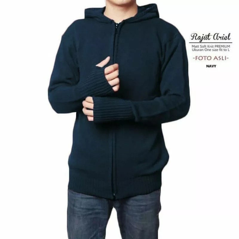 Jual Sweater Rajut Pria Ariel Noah Korean Style Premium | Shopee Indonesia