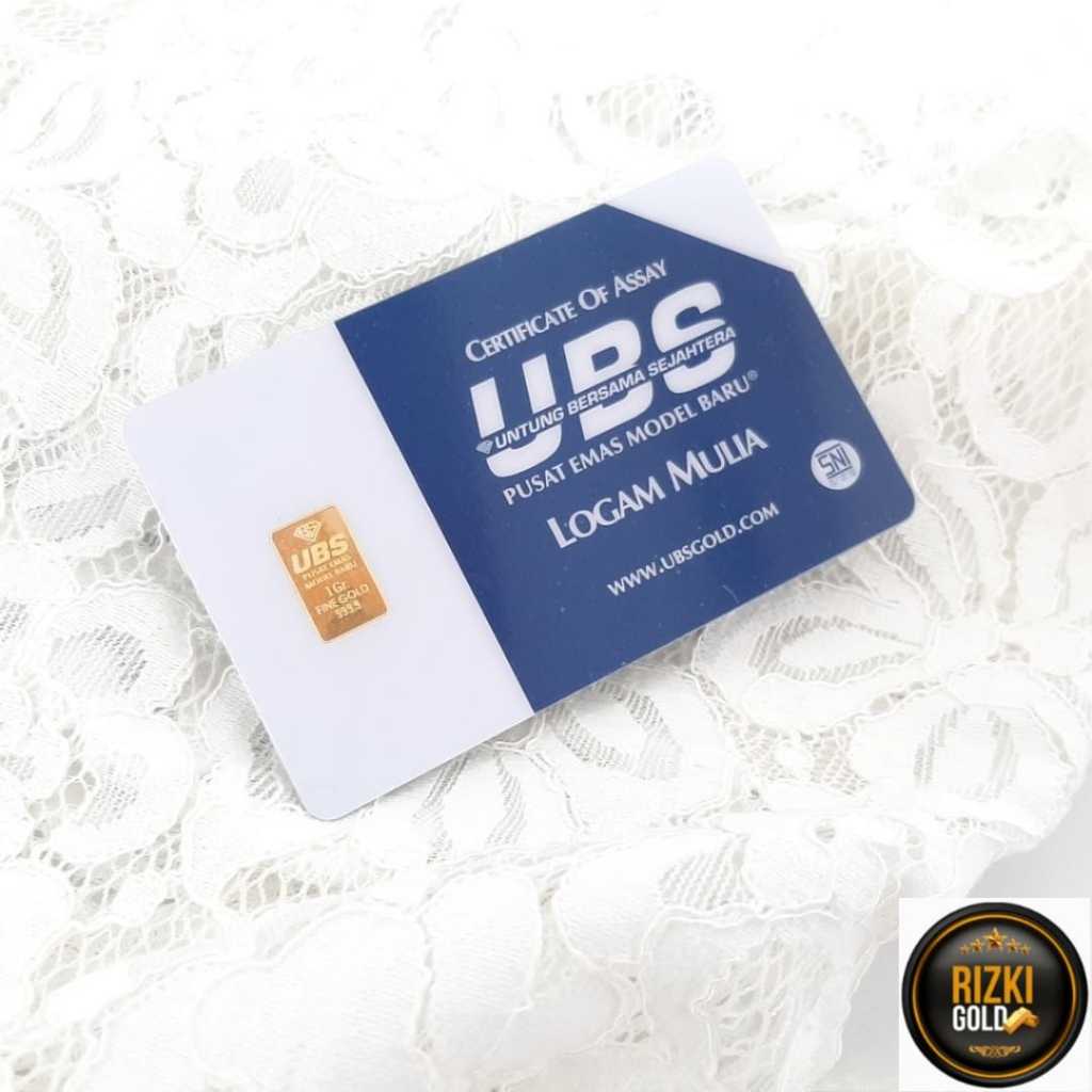 Jual LM UBS 1 GRAM PRESS (CARD) | Shopee Indonesia