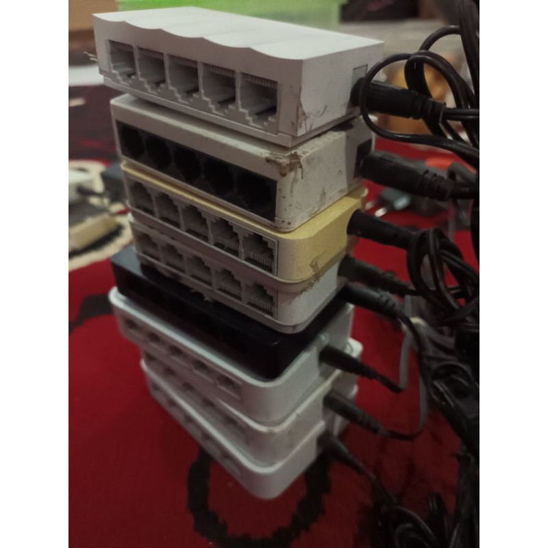 Jual switch Hub Bekas Migrasi All Merek 5 Port | Shopee Indonesia