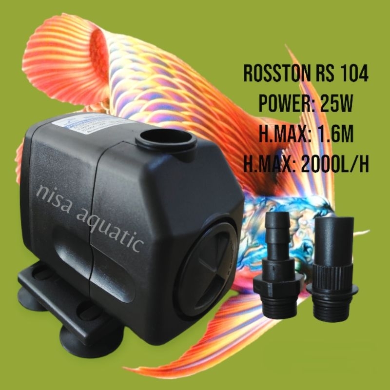 Jual Mesin Pompa Celup ROSSTON RS 104 Pompa Celup Aquarium Kolam ...