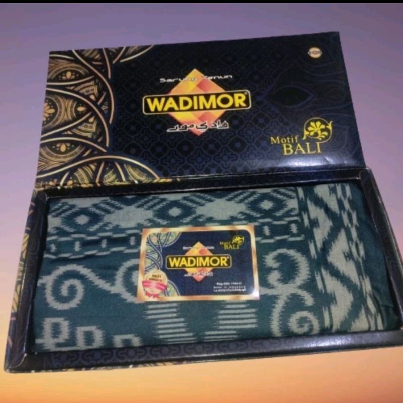 Jual WADIMOR SARUNG WADIMOR MOTIF BATIK BALI & HITAM POLOS murah dan ...