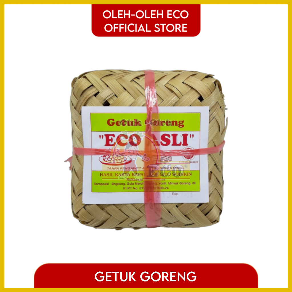 Jual Getuk Goreng ECO ASLI khas Sokaraja Banyumas | Shopee Indonesia