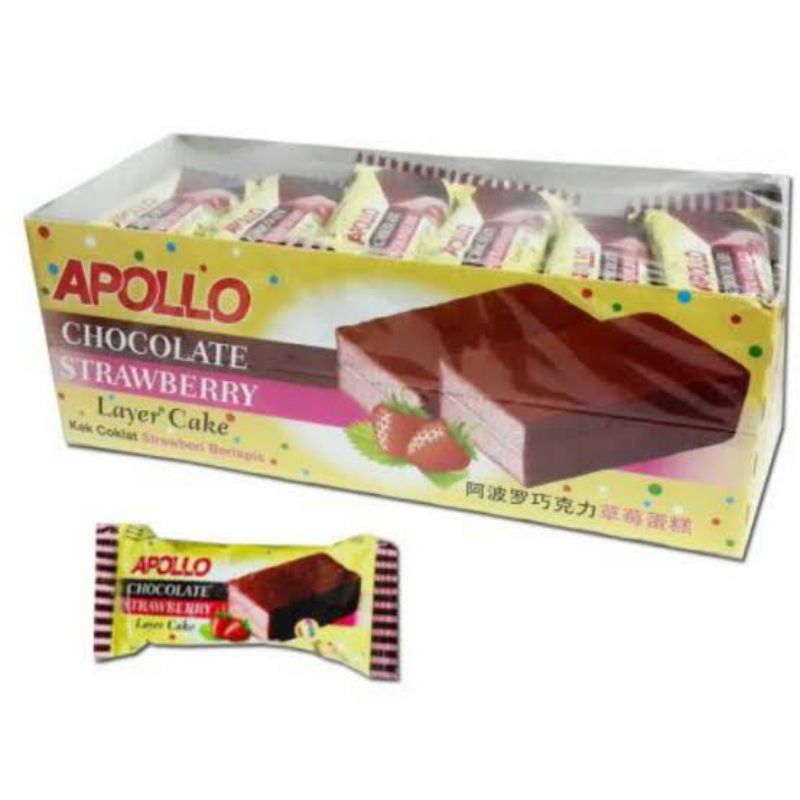 Jual Apollo Chocolate Strawberry ~ Apollo Checker | Shopee Indonesia