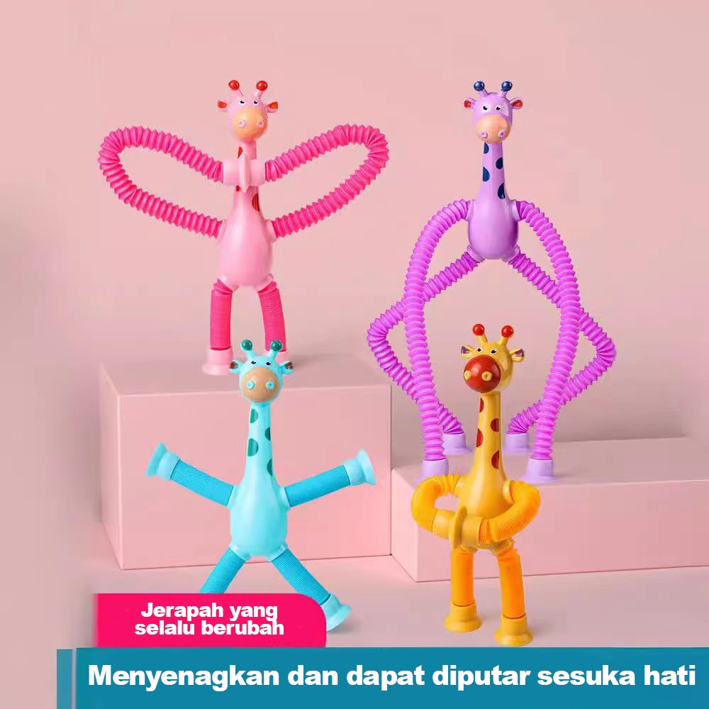 Jual Mainan Edukasi Anak JerapH Elastis Dan Dapat Menyala / Melatih ...