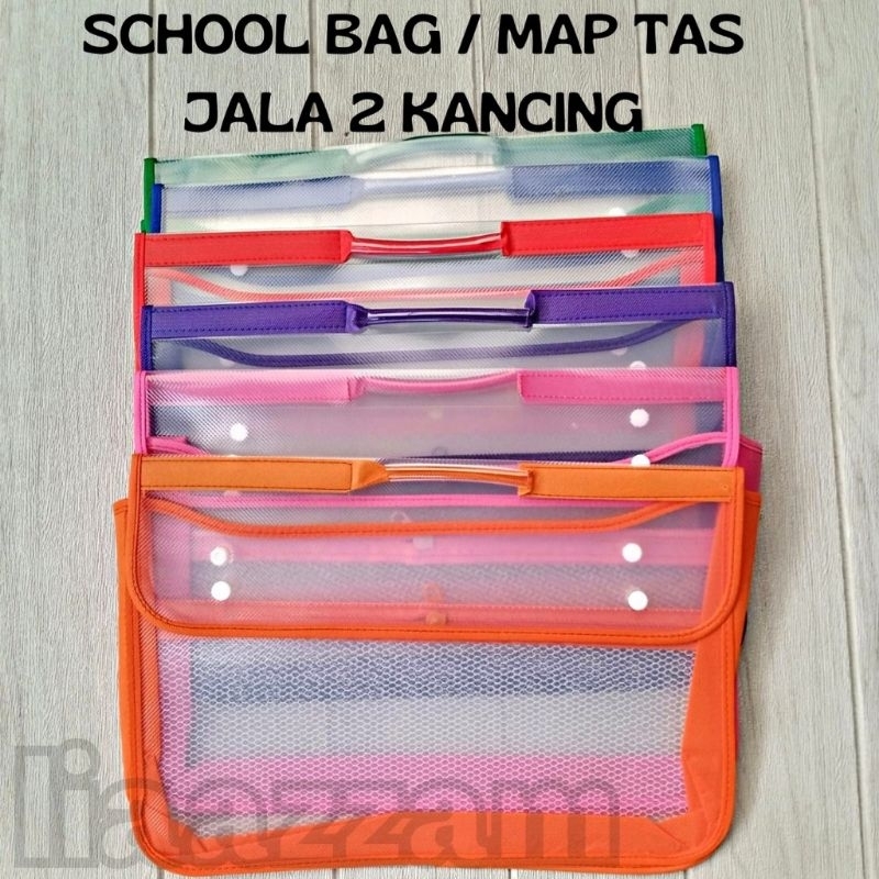 Jual ( 1 pcs ) map jala /map zipper/ scolbag/map benik/map resleting ...