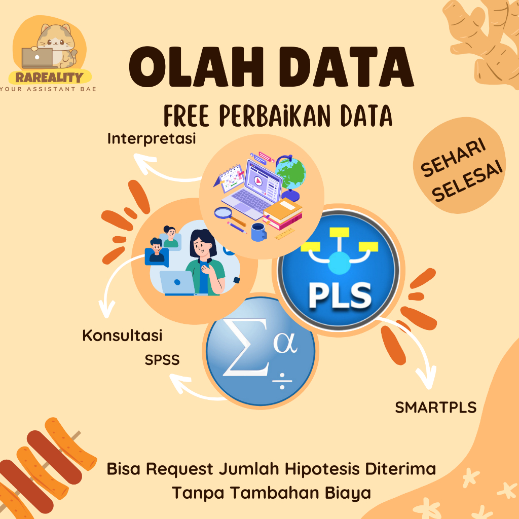 Jual JASA OLAH DATA, INTERPRETASI DATA SPSS DAN SMARTPLS 3 4 | Shopee Indonesia