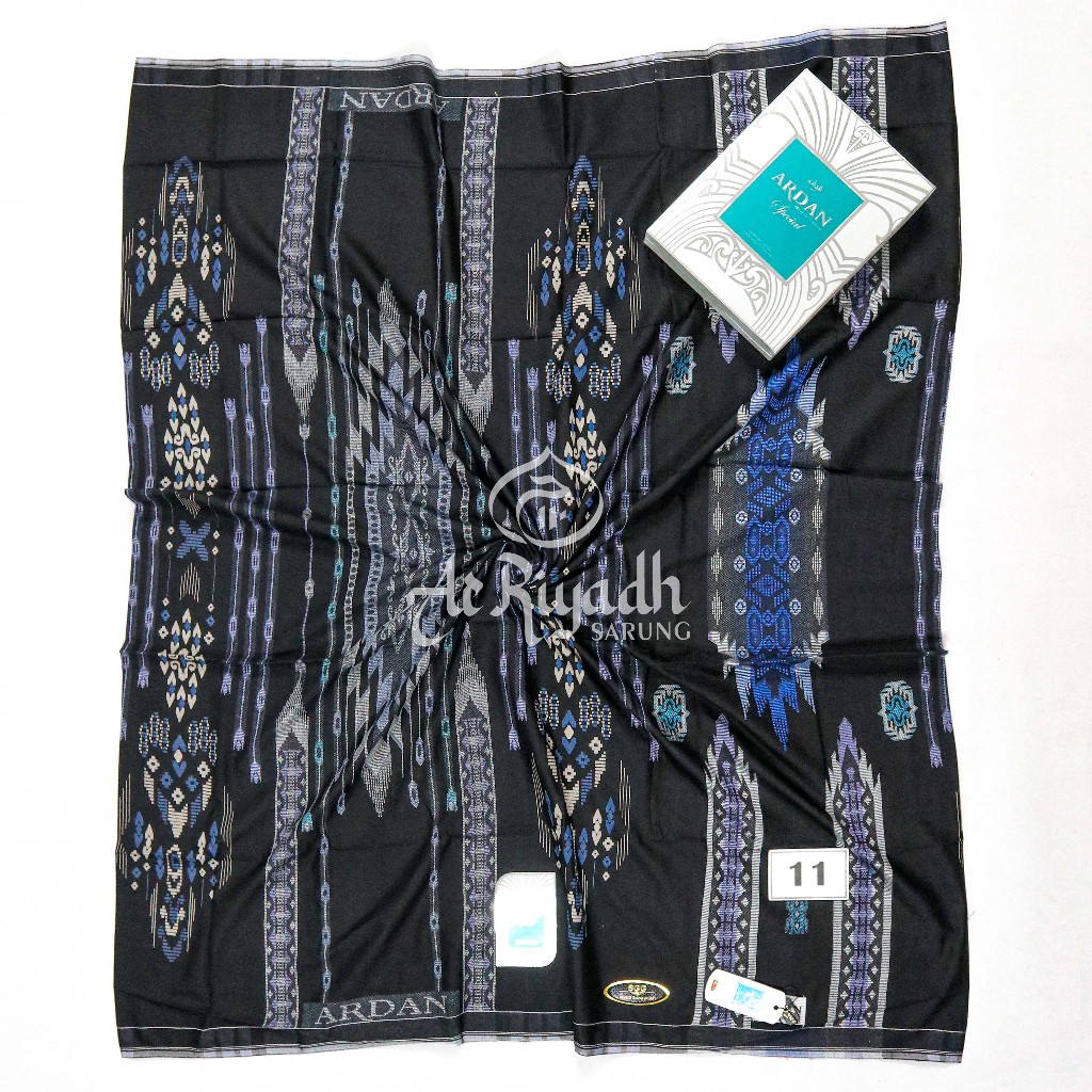 Jual Sarung Ardan Spesial Motif SGG Songket Gunung Galaxy Hitam Warna ...