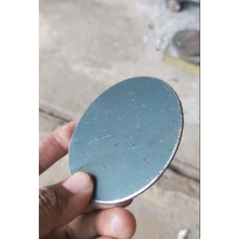 Jual Plendes Besi Diameter 77mm Tebal 0,8mm Plat Besi Bundar | Shopee ...