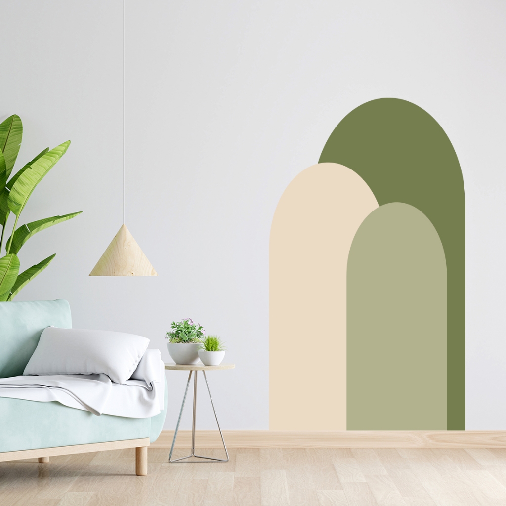 Jual Stiker Dinding Wall Sticker Wallpaper Arch Aesthetic Banyak ...