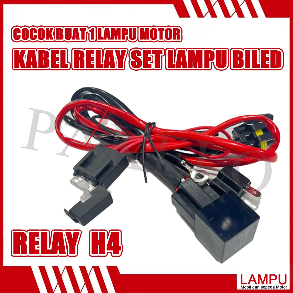 Jual ORIGINAL KABEL RELAY BILED DAN RELAY HID MOTOR | KABEL SET HID ...