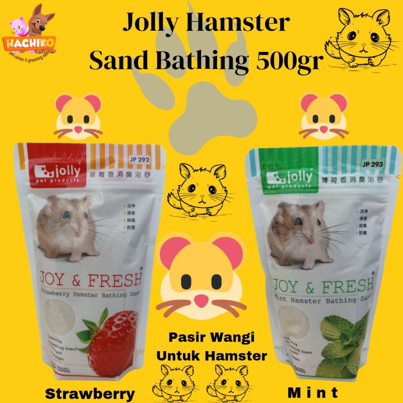 Jual Jolly Hamster Bathing Sand 500gr/Pasir Hamster | Shopee Indonesia
