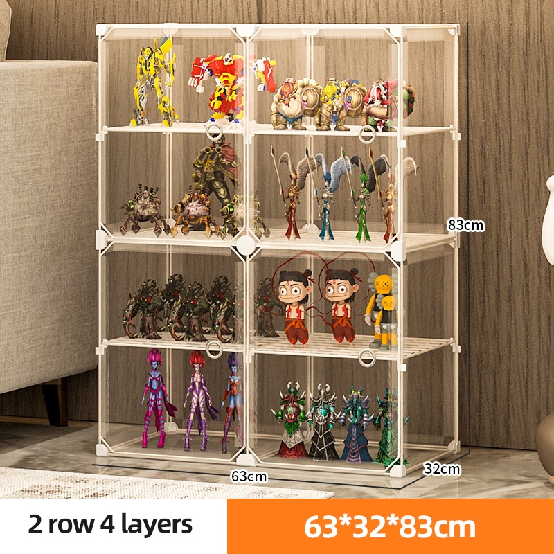 Jual 【Box Pajangan】Action Figure Display Box / Box Display Rak Mainan ...