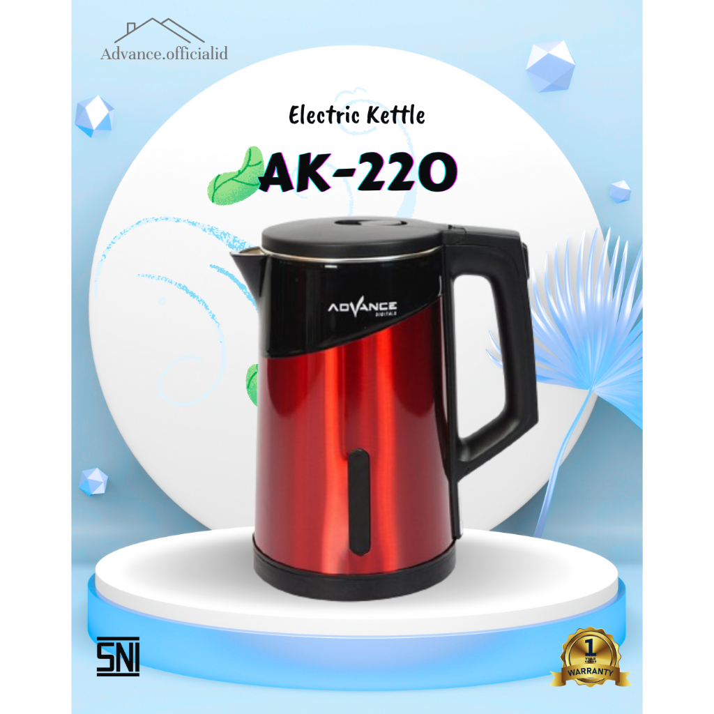 Jual READY!!! Advance AK220 Electrik Kettle Teko Listrik Kapasitas 2 ...