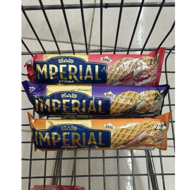 Jual IMPERIAL Creme Biskuit 108gram roll | Shopee Indonesia