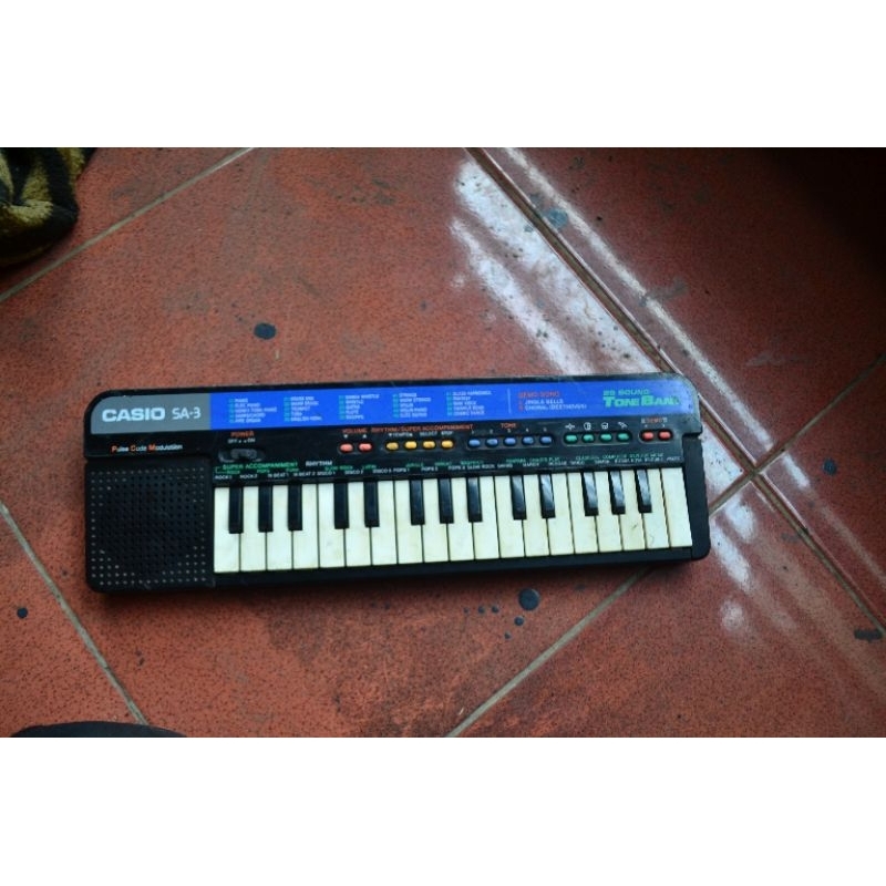 Jual Keyboard Casio SA 3 | Shopee Indonesia