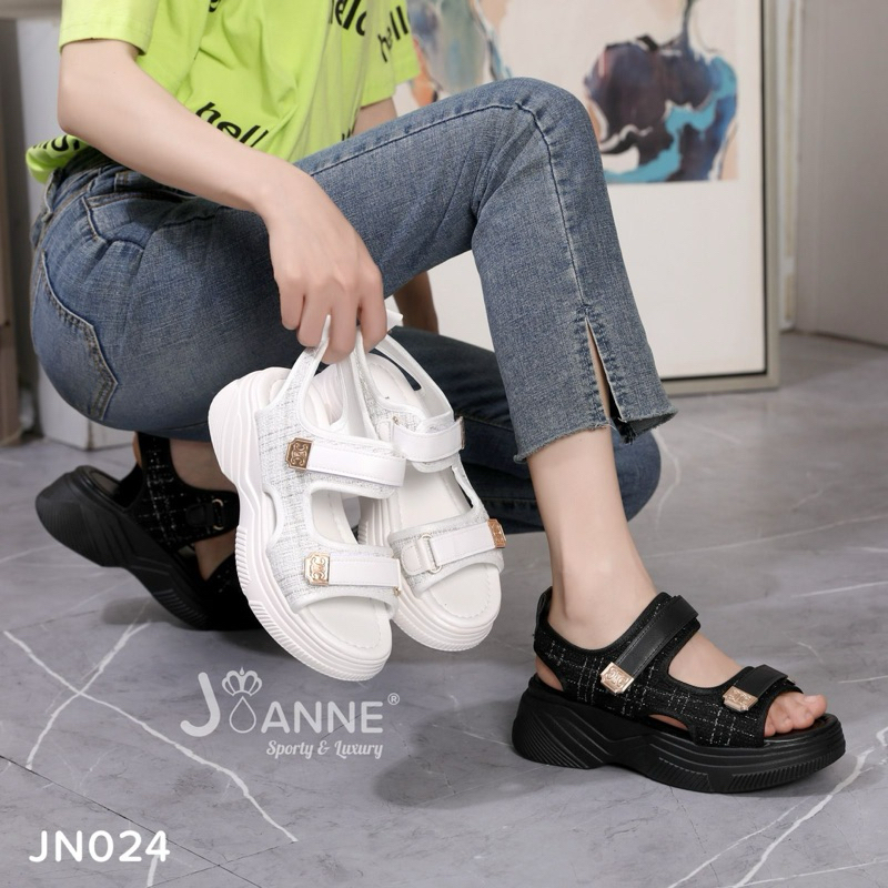 Jual JOANNE HighSole Sandals Shoes Sepatu Wanita JN024 | Shopee Indonesia