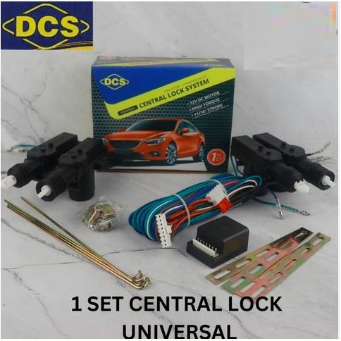 Jual Central Lock Set Mobil Universal 4 pintu isi 4 anak sentral lok ...