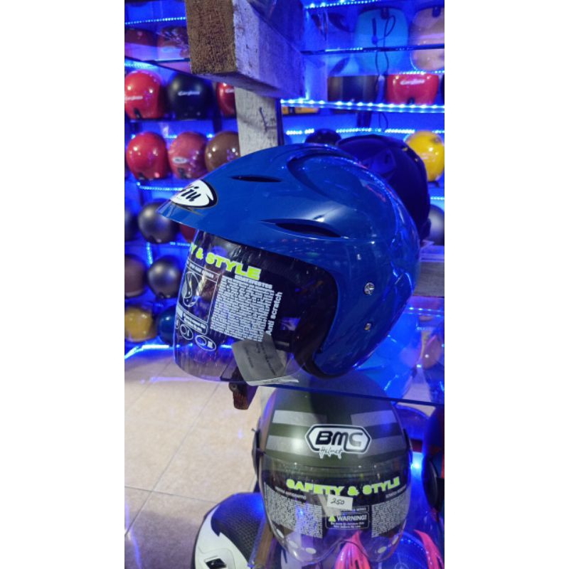 Jual HELM HIU NICO R ORIGINAL || HELM HALF FACE || PROMO MURAH | Shopee ...