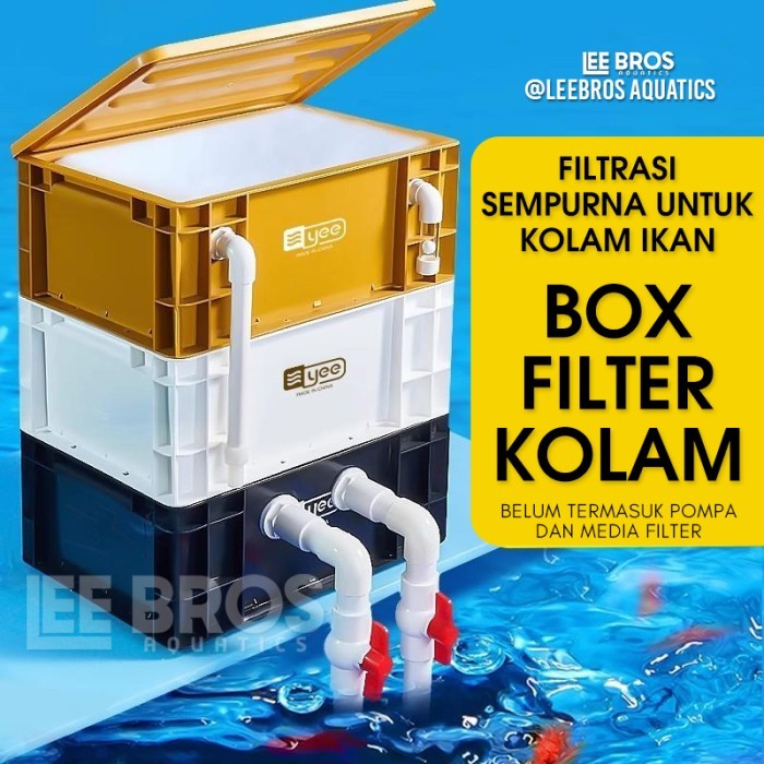 Jual Filter Kolam Ikan Koi Hias / Ember Bio Filter Kolam / Tong Filter ...