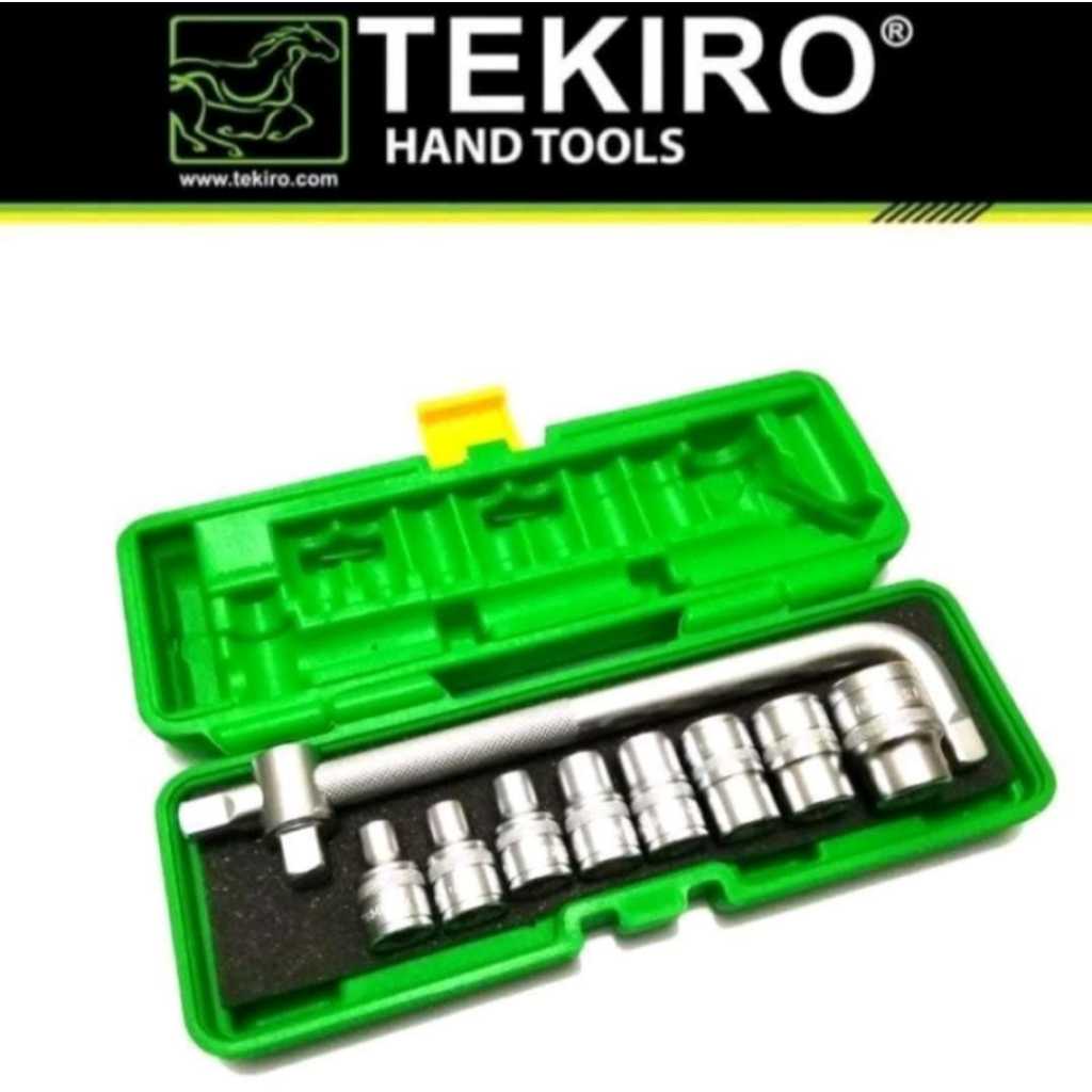 Jual KUNCI SOCKET TEKIRO SET 10 PCS 8-24 MM JAPANES INDUSTRIAL STANDART ...