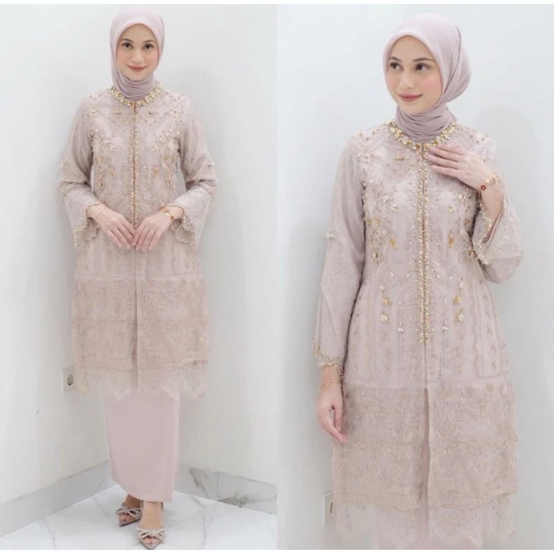 Jual SARAH THE LABEL STL AYANA OUTER SERIES PART 2 (NUDE PINK-B) SIZE S | Shopee Indonesia