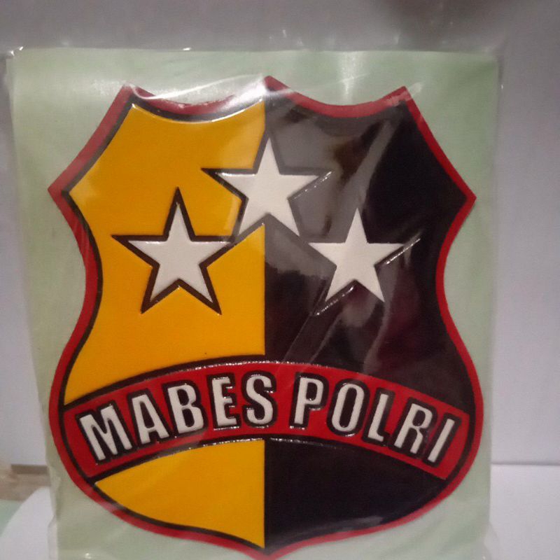 Jual stiker embos logo Mabes Polri | Shopee Indonesia