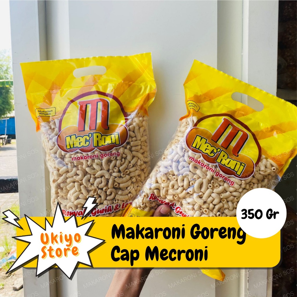 Jual UKIYO | MAKARONI GORENG CAP MECRONI KEMASAN 350 GRAM | Shopee ...