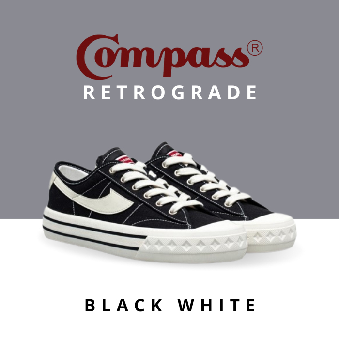 Jual SEPATU COMPASS RETROGRADE HISTAM PUTIH,PUTIH BIRU,HITAM POLOS/COD ...
