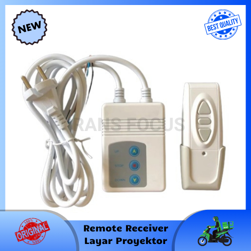 Jual Remote receiver layar proyektor elektrik | Remot screen projector ...