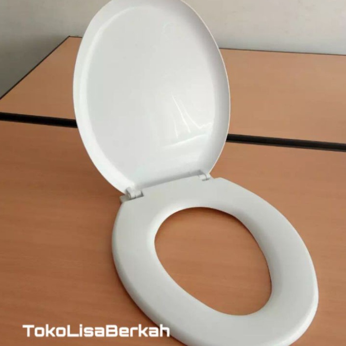 Jual TERBARU Tutup Closet Duduk Tutup Kloset Duduk Model Toto All Type ...