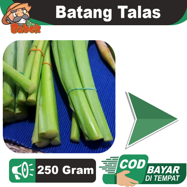 Jual Batang Talas Bogor Segar 250 Gram Lompong Kimpul | Shopee Indonesia