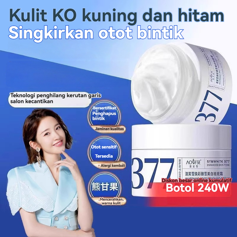 Jual 377 Krim Pemutih Bintik 50g Krim Pelembab Pemutih Krim Bintik ...