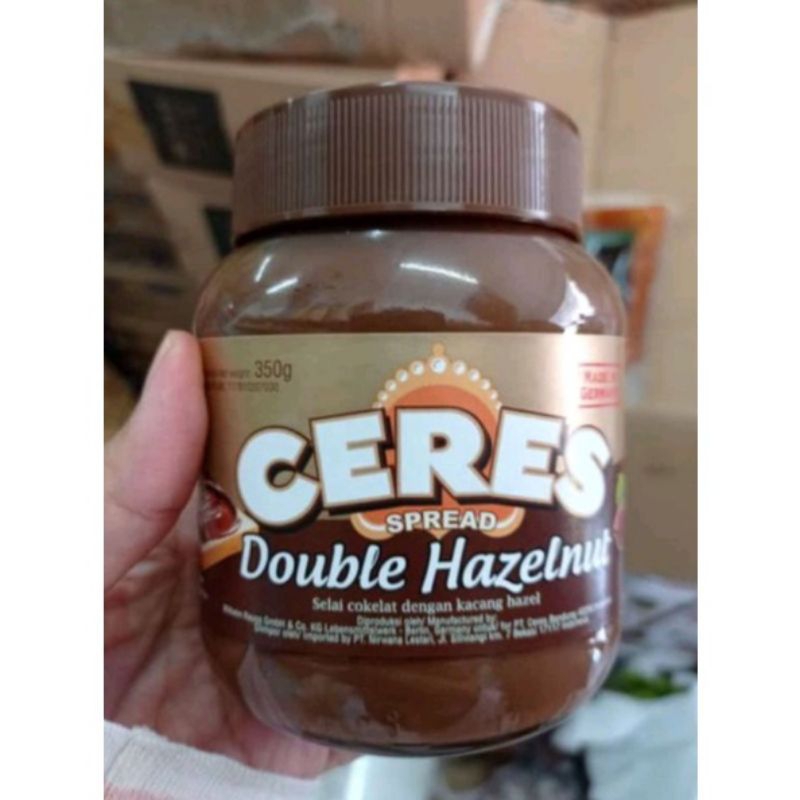 Jual Ceres Choco spread Double Hazelnut 350gr/Ceres selai Coklat ...