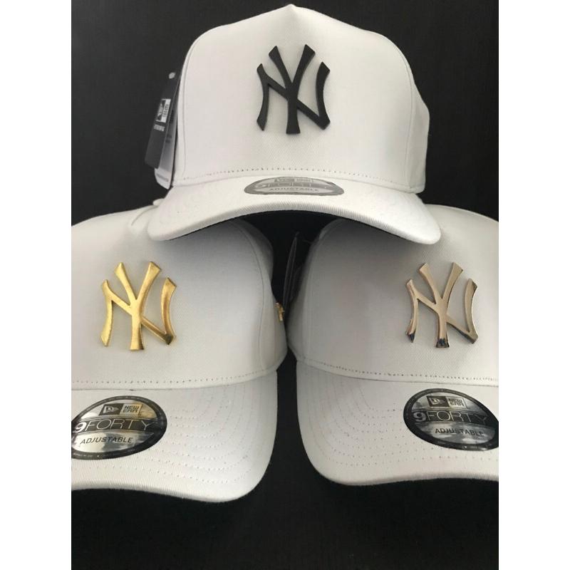 Jual TOPI BASEBALL PUTIH LOGO METAL ( NY BULLS RAIDER JORDAN LAKERS ...