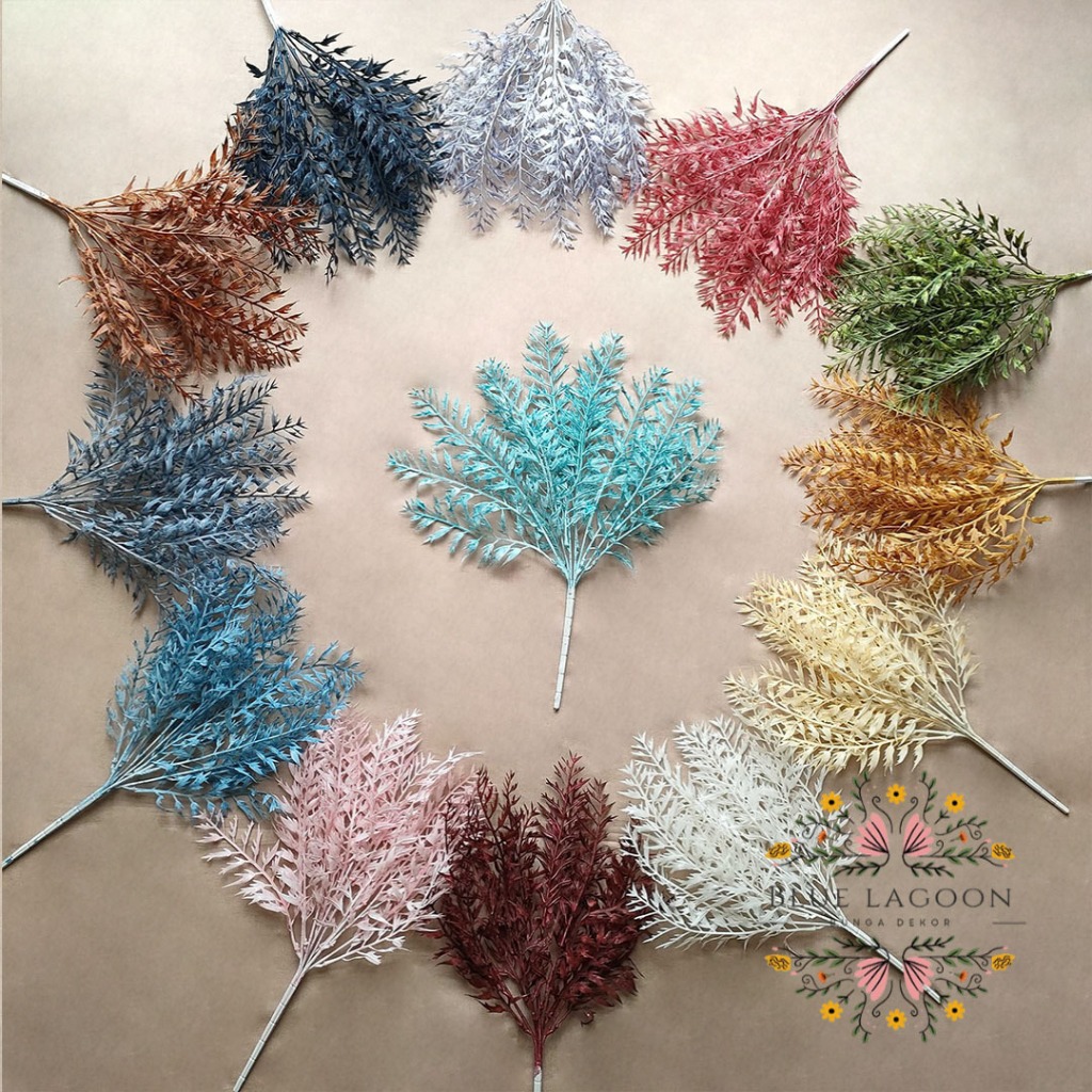 Jual Artificial Misty Grass Daun Pakis Artificial Rumput Paslu Hiasan ...