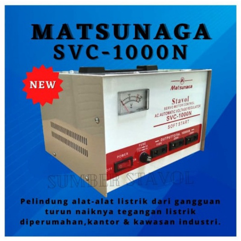 Jual Stabilizer Matsunaga 1000watt Stavol | Shopee Indonesia