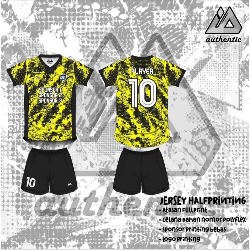 Jual Jersey Half Printing | Shopee Indonesia