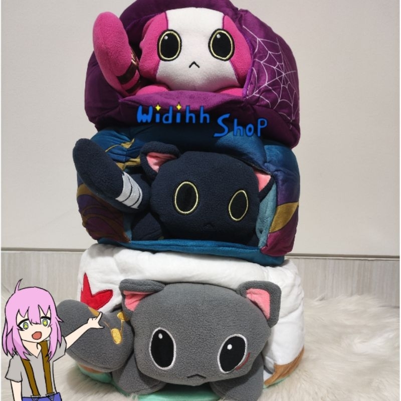 Jual Boneka Honkai Star Rail Plushie Cake Cat Dan Heng Blade Kafka Ruan ...