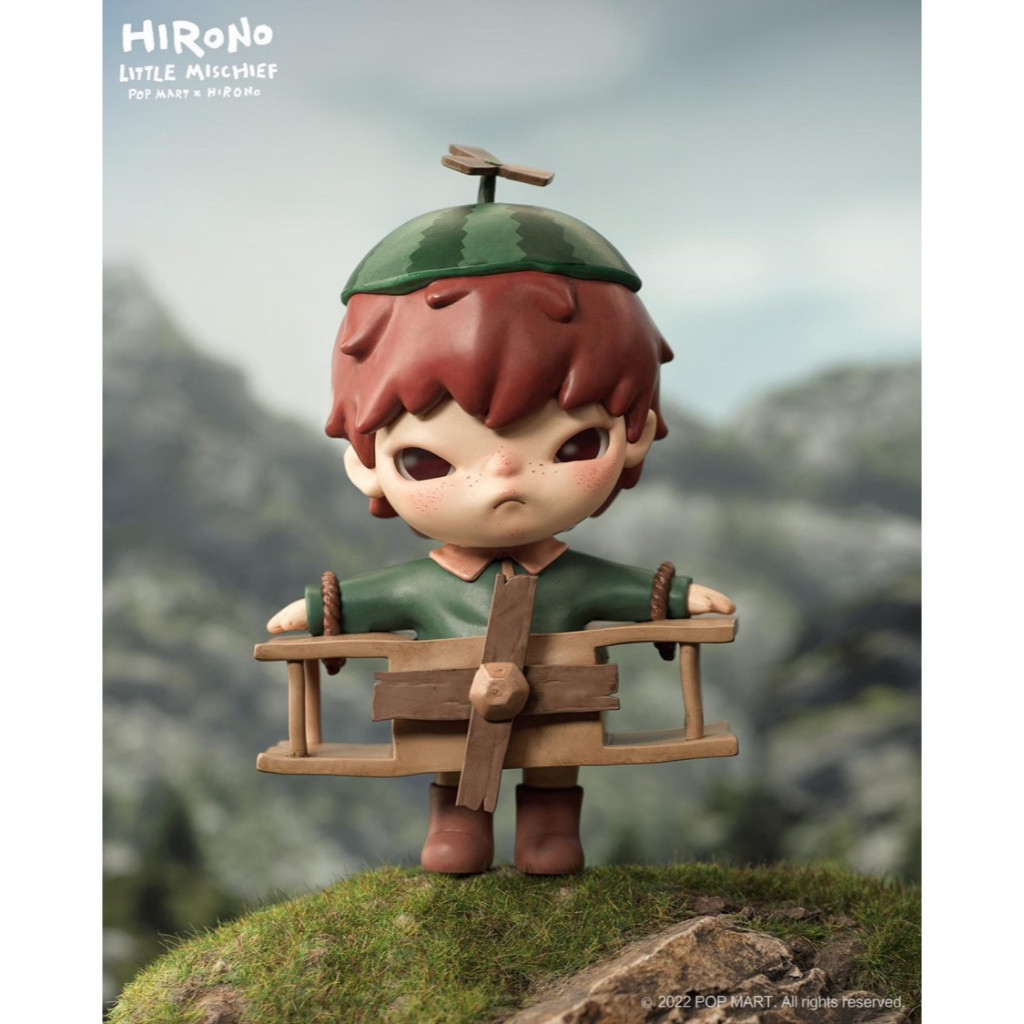 Jual Pop Mart popmart Hirono Little Mischief The Aviator | Shopee Indonesia