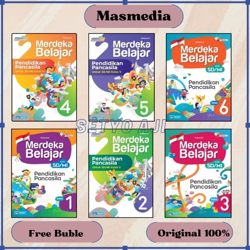 Jual Merdeka Belajar Pendidikan Pancasila SD/Mi Kelas 1 2 3 4 5 6 ...