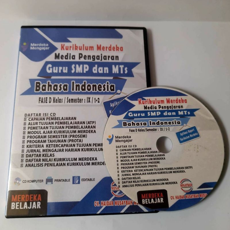 Jual MODUL AJAR SMP KELAS 9 IX BAHASA INDONESIA KURIKULUM MERDEKA | Shopee Indonesia