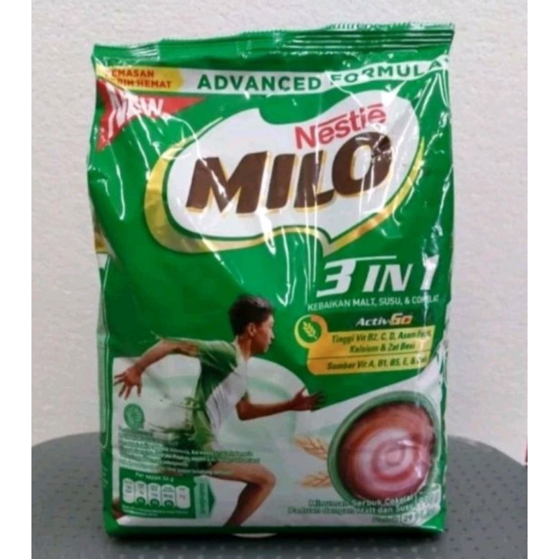 Jual MILO 3 IN 1 ACTIV GO 1Kg / Milo Avtive Go 3 in 1 Bubuk Minuman ...