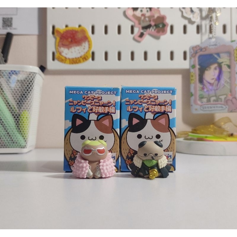 Jual Mega Cat Project One Piece Nyanpiece Doflamingo Sir Crocodile ...