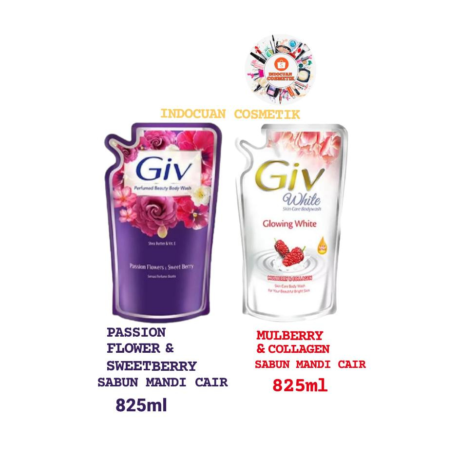 Jual (INDOCUAN) GIV Perfumed Beauty Body Wash 825ml - Giv Sabun Mandi ...
