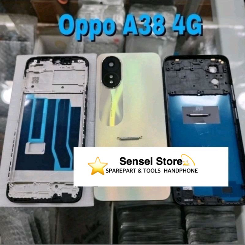 Jual Housing Casing Kesing Fullset Oppo A38 4g / Oppo A18 Lengkap 3 ...