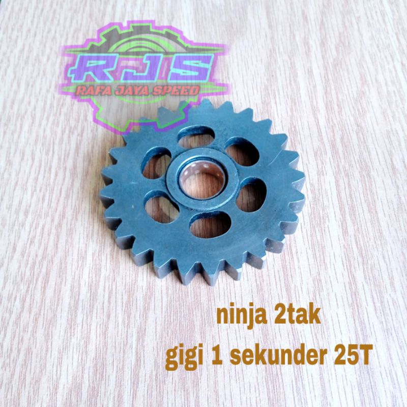 Jual rasio racing ninja 2 tak gigi 1 sekunder 25T lawan standar ...