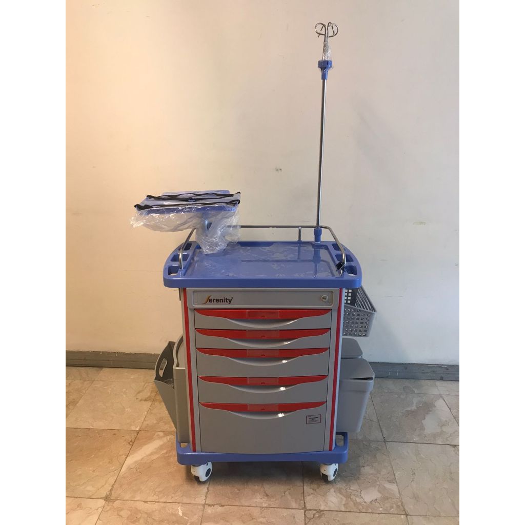 Jual Serenity Emergency Trolley SR-ET54 - Troli Darurat Troli Emergency ...