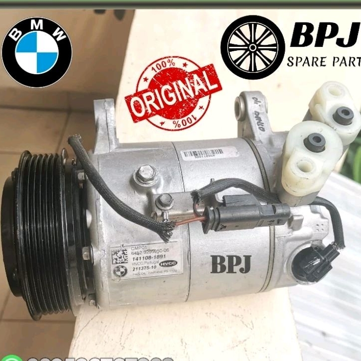 Jual Compressor Compresor Kompresor AC BMW F10 520D 2016 ORI HVCC ...