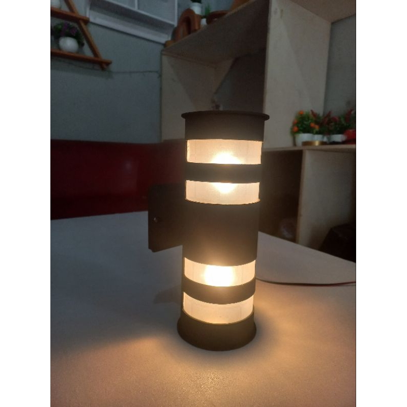 Jual Lampu Pilar/Lampu Teras/Lampu Hias Pvc/Lampu tidur/Lampu Aesthetic ...