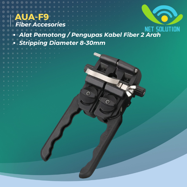 Jual AUA-F9 Stripper Cutter FO |Alat Pemotong/Pengupas Kabel Fiber Dua ...